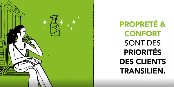 Confort et propreté - QR Code | Transilien