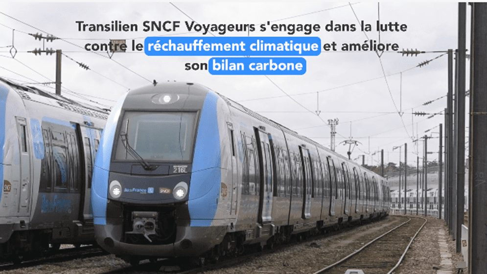 Transilien SNCF Voyageurs, une année d'engagement pour un avenir ...